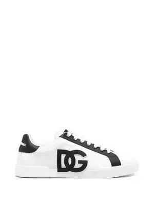 Dolce & Gabbana Portofino Low-top Sneakers - White