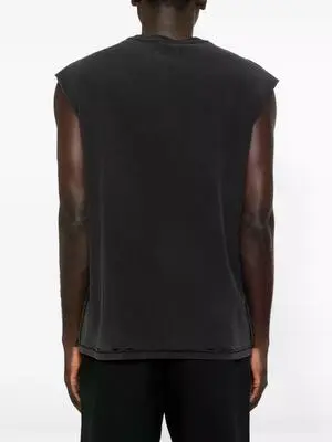 PURPLE BRAND Sequin-embellished Textured Tank Top