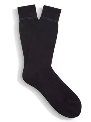Zegna Cotton Socks - Blue
