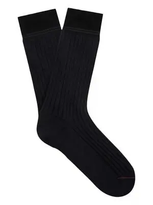 Zegna Cotton Socks - Blue