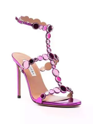 AQUAZZURA Embellished Sandals