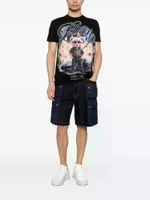 Philipp Plein Teddy-print T-shirt - Black