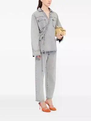 MSGM Patch Pocket Tie Shirt