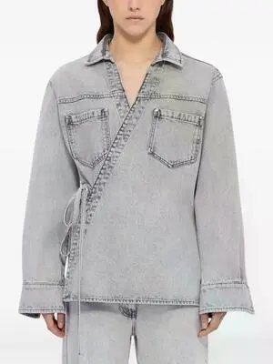 MSGM Patch Pocket Tie Shirt