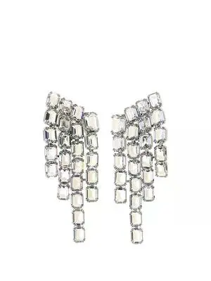 SWAROVSKI Millenia Rectangular Clip Earrings
