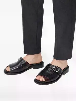 Our Legacy Ginza Buckle-detail Sandals - Black