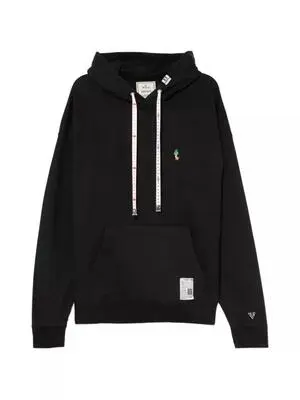 Mihara Yasuhiro Graphic-embroidered Hoodie - Black