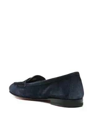 Santoni Carla Suede Loafers