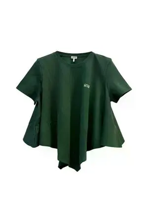 Loewe Logo-embroidered T-shirt - Green