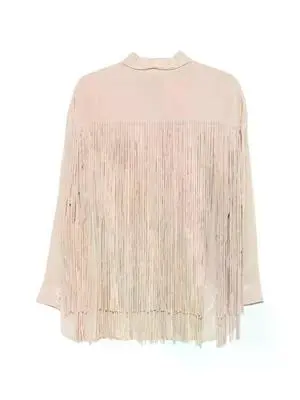 ALYSI Fringed Shirt