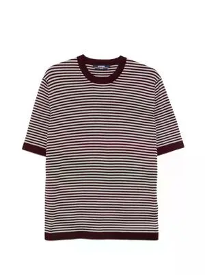 K-WAY Striped T-shirt - Red
