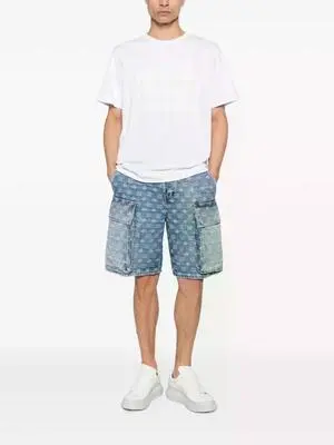 Dsquared2 Monogram Denim Shorts