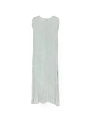 ALYSI Ribbed Sleeveless Midi Dress