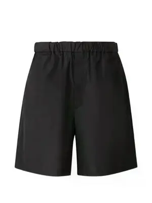 JIL SANDER Elasticated-waistband Shorts - Black