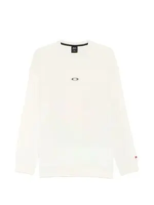 Oakley Logo-detail Crew-neck Sweatshirt - Neutrals
