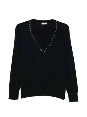 Liu Jo V-neck Sweater - Blue