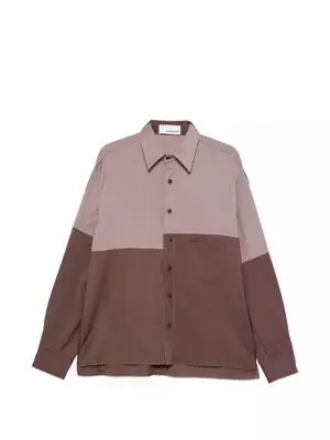 COSTUMEIN Colour-block Pocket Shirt