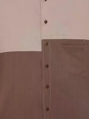 COSTUMEIN Colour-block Pocket Shirt