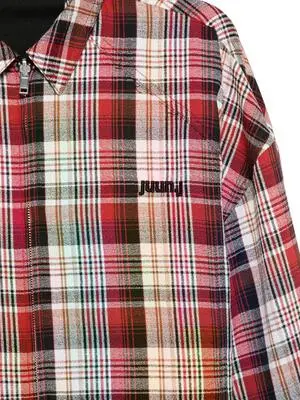 JUUN.J Plaid Zip Jacket