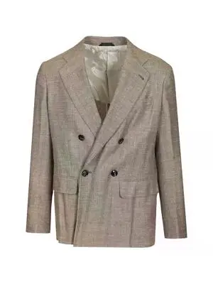 Giorgio Armani Double-breasted Blazer - Neutrals