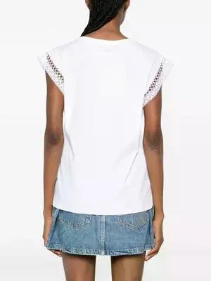 TWINSET Lace-trimmed T-shirt