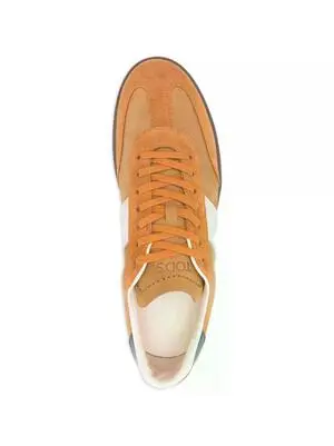 TOD'S Stripe-detail Sneakers - Orange