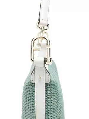 Furla Woven Strap Shoulder Bag - Green