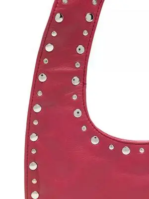 Gimaguas Mini Franca Studded Shoulder Bag - Red