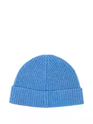CHARLES JEFFREY Chunky Logo-patch Beanie Hat