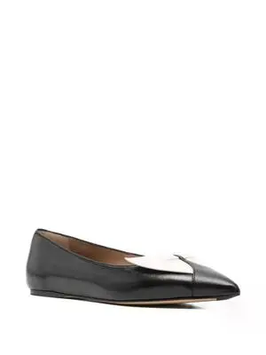 FERRAGAMO Bow Pointed Ballet Flats