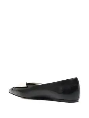 FERRAGAMO Bow Pointed Ballet Flats