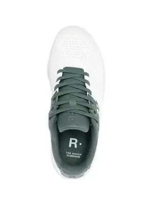 On The Roger Perforated-detail Sneakers - White