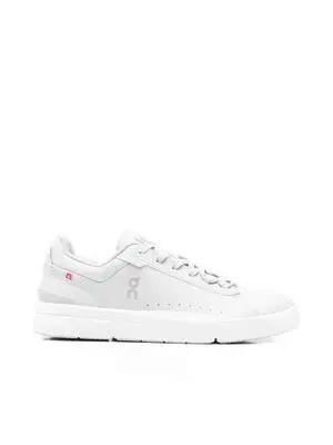 On The Roger Lace-up Fastening Sneakers - Grey