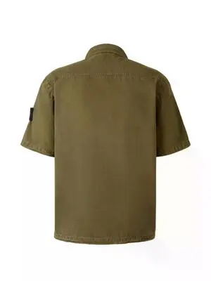Stone Island Chest-pocket Short-sleeve Shirt - Green