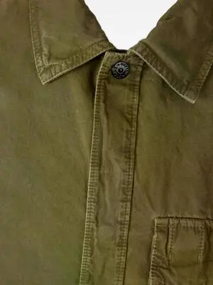 Stone Island Chest-pocket Short-sleeve Shirt - Green