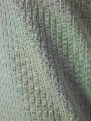 LARDINI Ribbed-knit T-shirt - Green