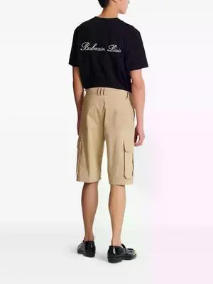 Balmain Cotton Cargo Shorts