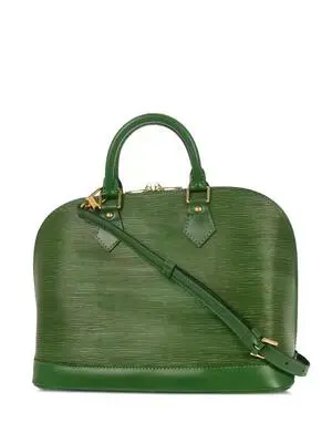 LOUIS VUITTON 1997 Epi Alma Textured Leather Tote Bag - Green