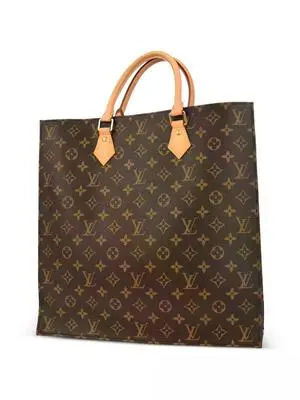 LOUIS VUITTON 2015 Sac Plat Nm Monogram Tote