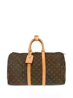LOUIS VUITTON 1999 Monogram Duffle Tote Bag