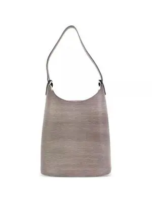 LOUIS VUITTON 2001 Verseau Leather Shoulder Bag