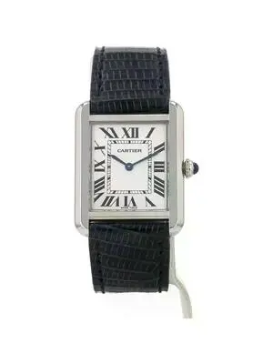 CARTIER 2010 Tank Solo 31mm Watch - White