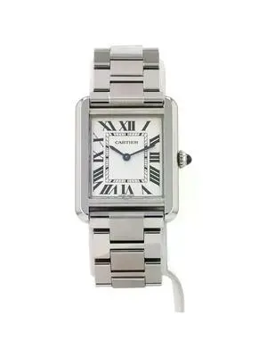 CARTIER 2010 Tank Solo 31mm Watch - White