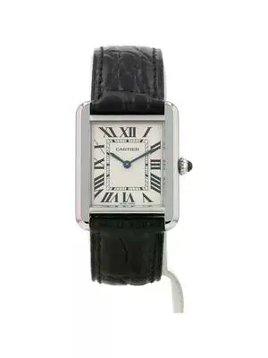 CARTIER 2010 Tank Solo 31mm Watch - White