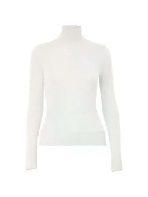 Carolina Herrera Turtleneck Sweater - White