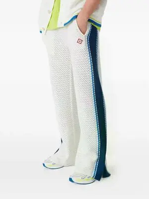 Casablanca Side-stripe Knitted Trousers