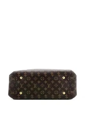 LOUIS VUITTON Montaigne Gm Monogram Canvas Tote Bag - Brown
