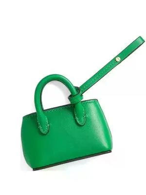 Ralph Lauren Logo-plaque Bag Charm - Green