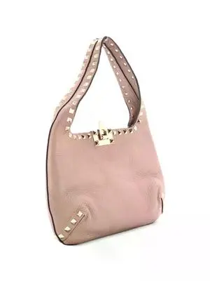 Valentino Garavani Rockstud Flip Lock Small Hobo Bag