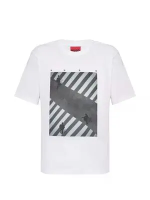 Hugo Graphic-print T-shirt - White